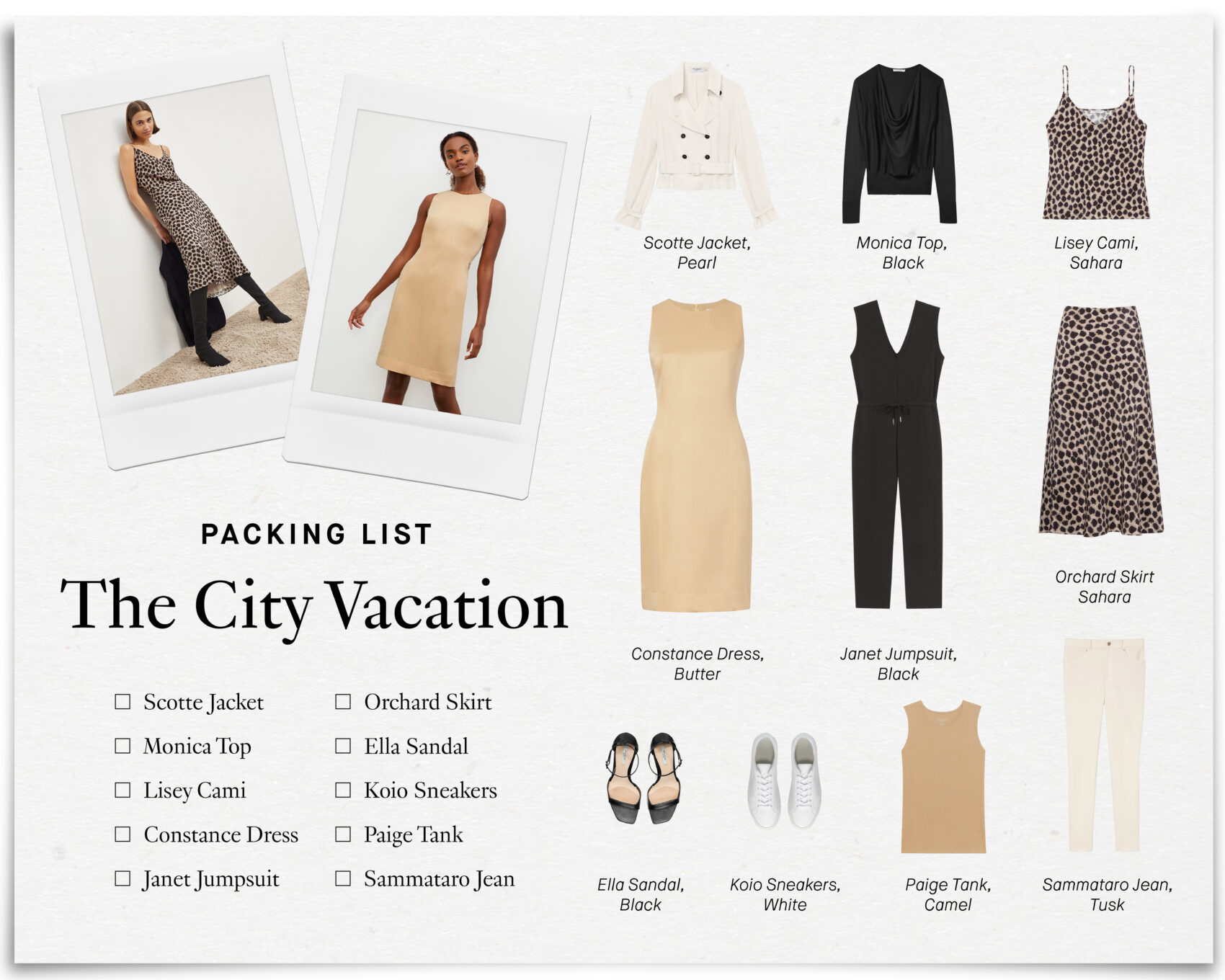 A Foolproof Summer Packing List Formula for All Your Upcoming Trips