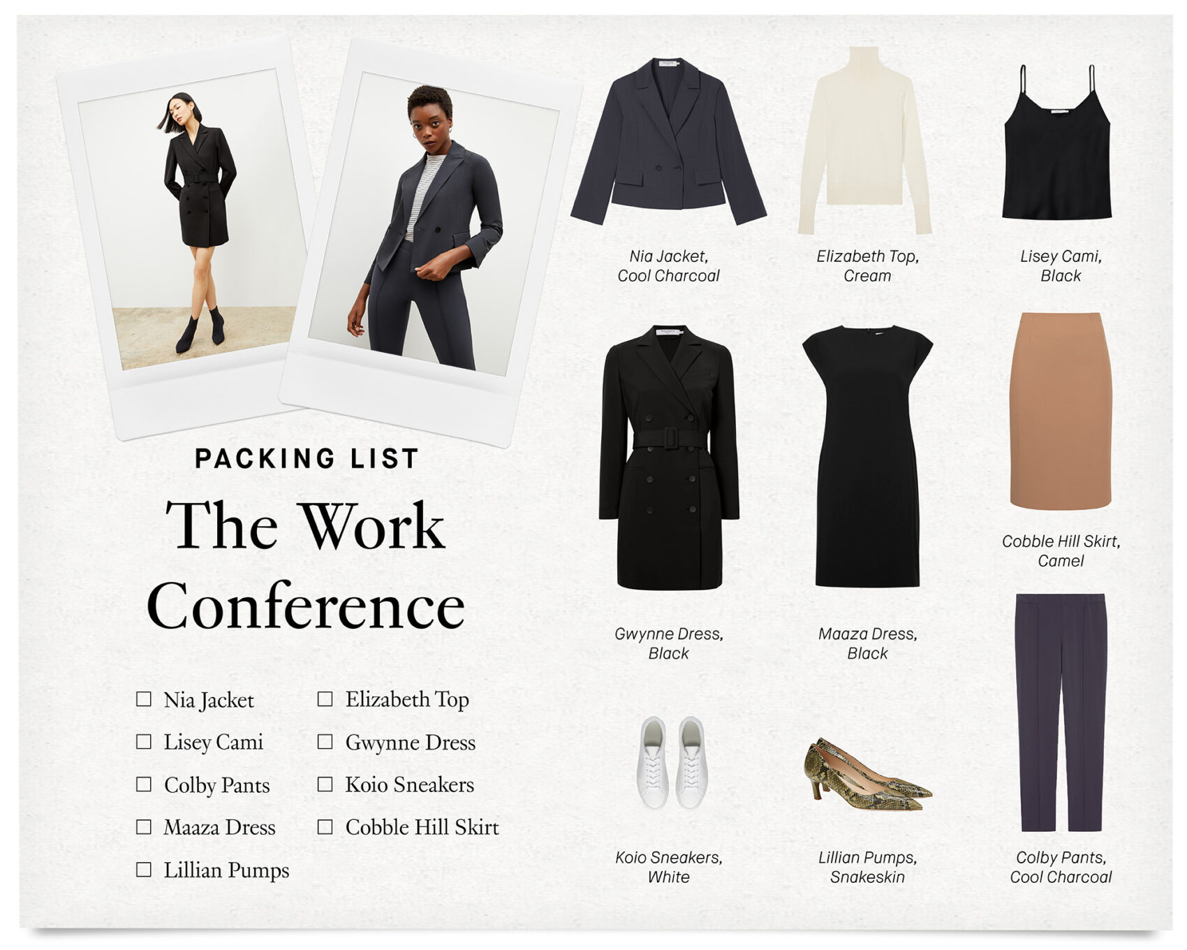 Five Mix-and-Match Fall Packing Lists That Fit in a Carry-On