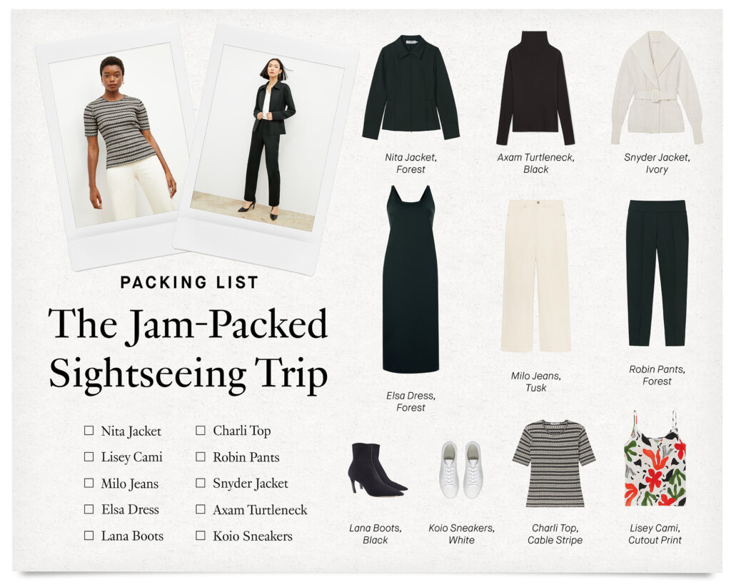 Five Mix-and-Match Fall Packing Lists That Fit in a Carry-On
