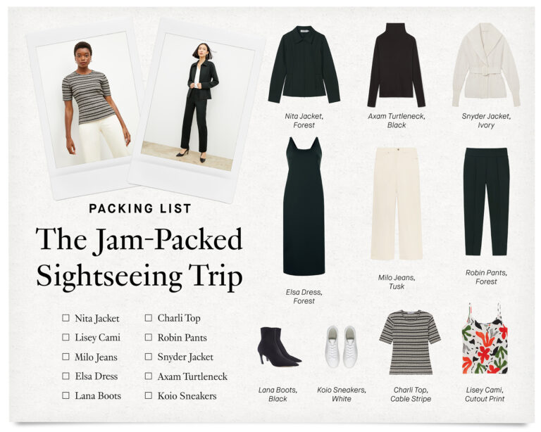 Five Mix-and-Match Fall Packing Lists That Fit in a Carry-On