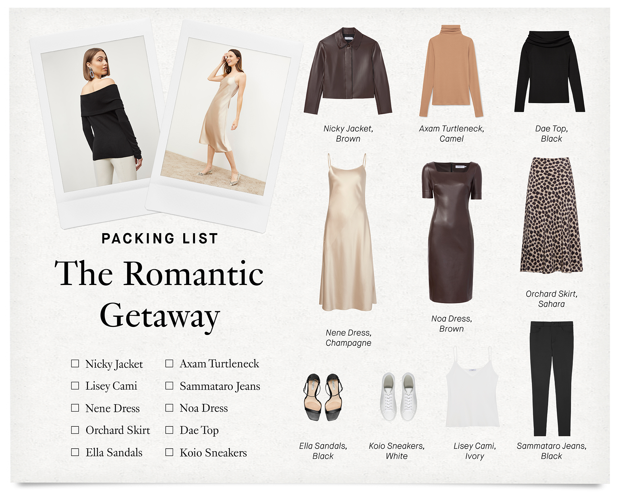 Five Mix-and-Match Fall Packing Lists That Fit in a Carry-On