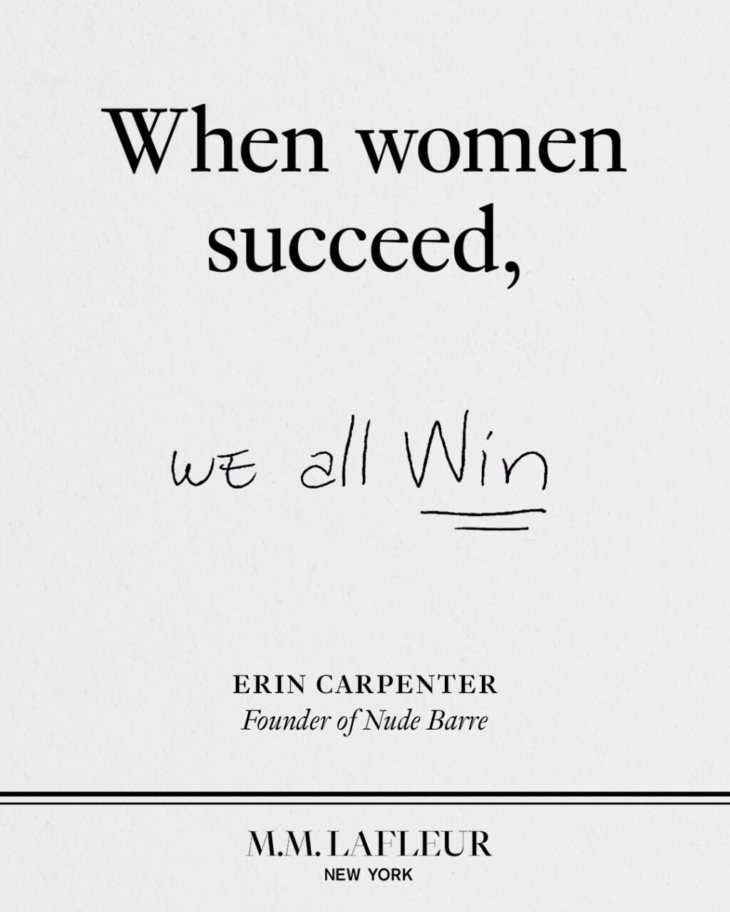 Nude Barre Founder Erin Carpenter Answers Seven Rapid-Fire Questions