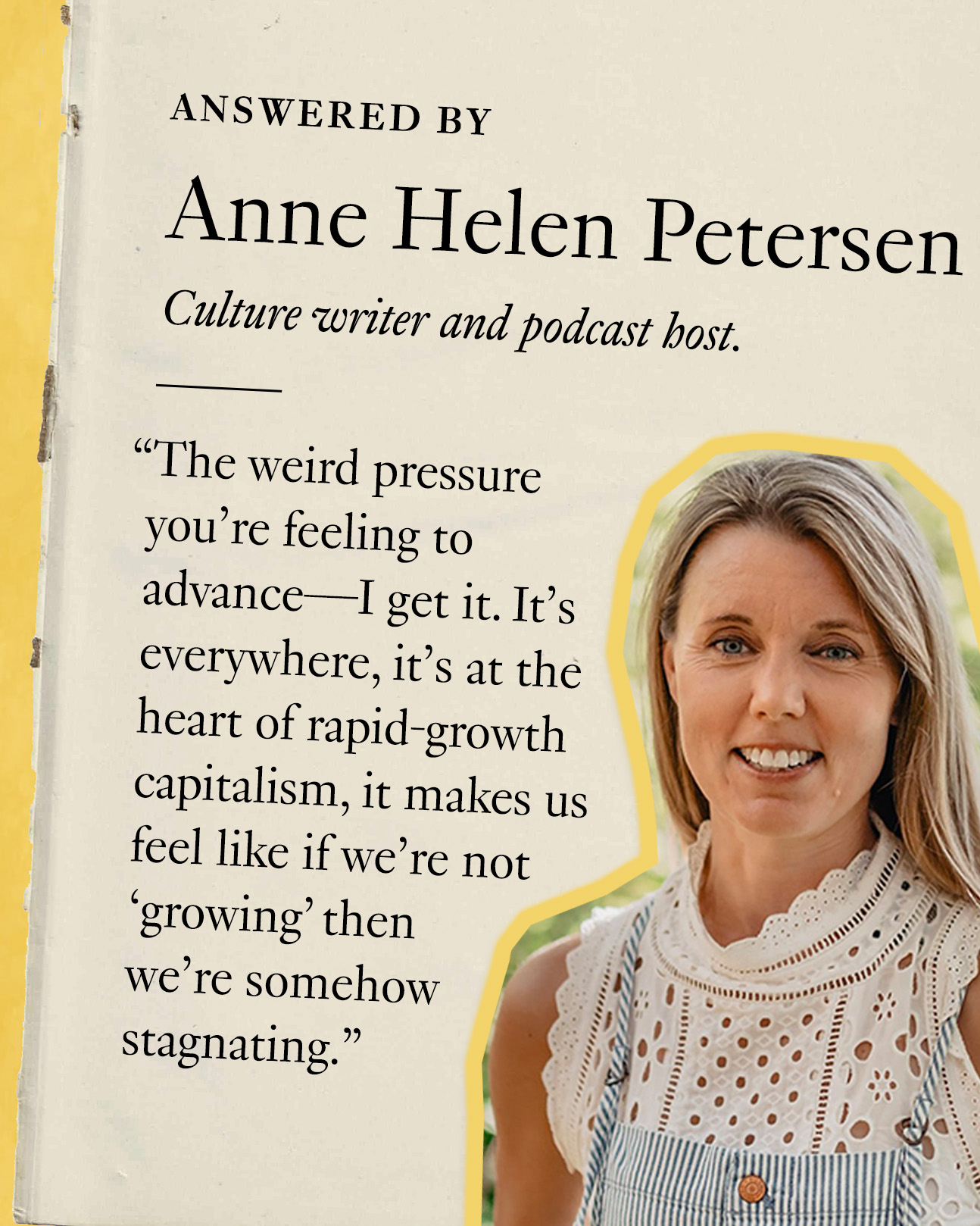 Anne Helen Petersen Answers: Does Your Career Growth Have a Ceiling?