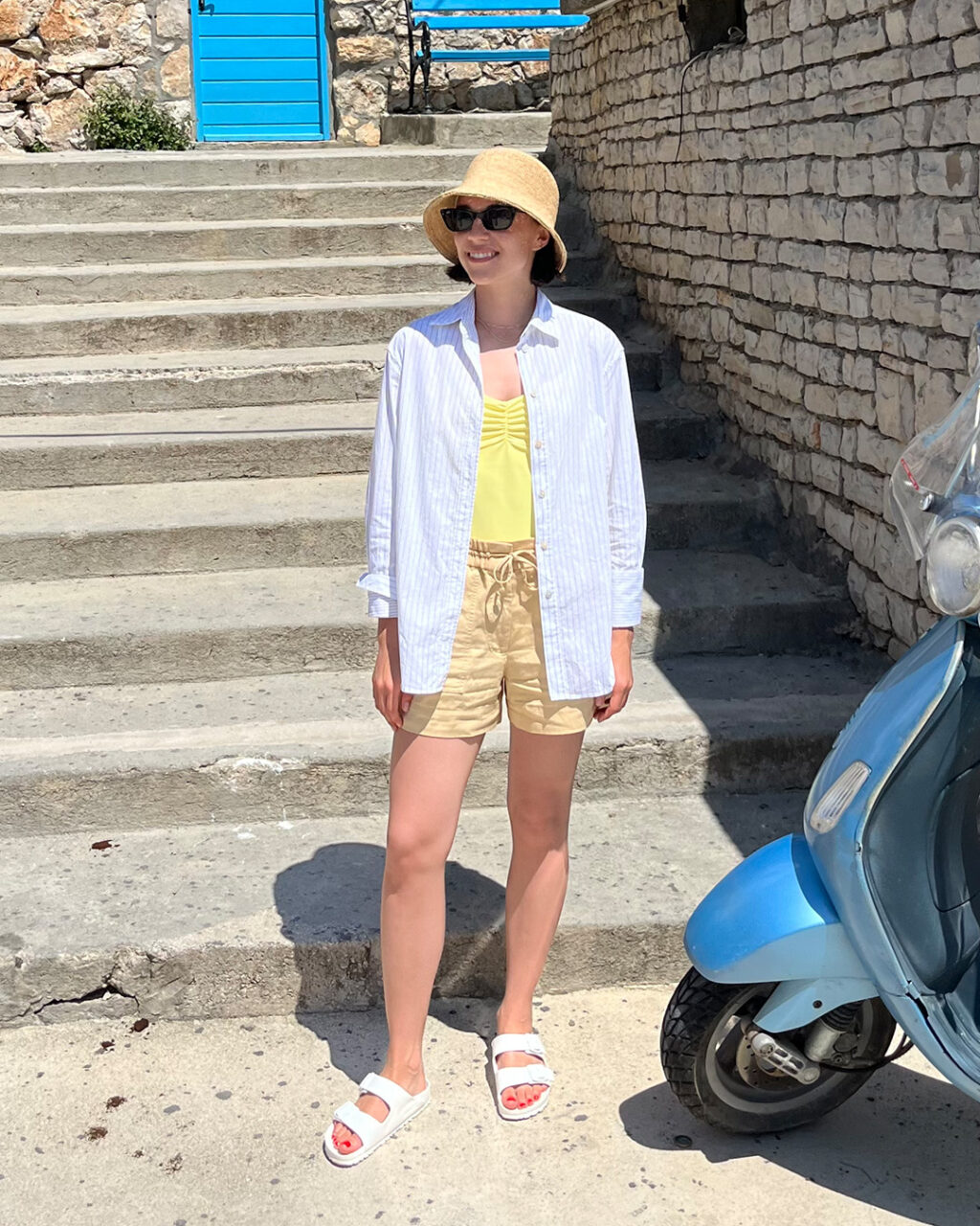 How to Style a Button-Down Shirt: One Top Five Ways