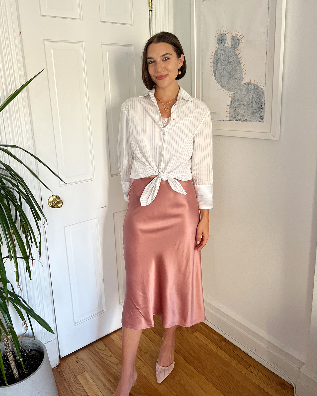 How to Style a Button-Down Shirt: One Top Five Ways