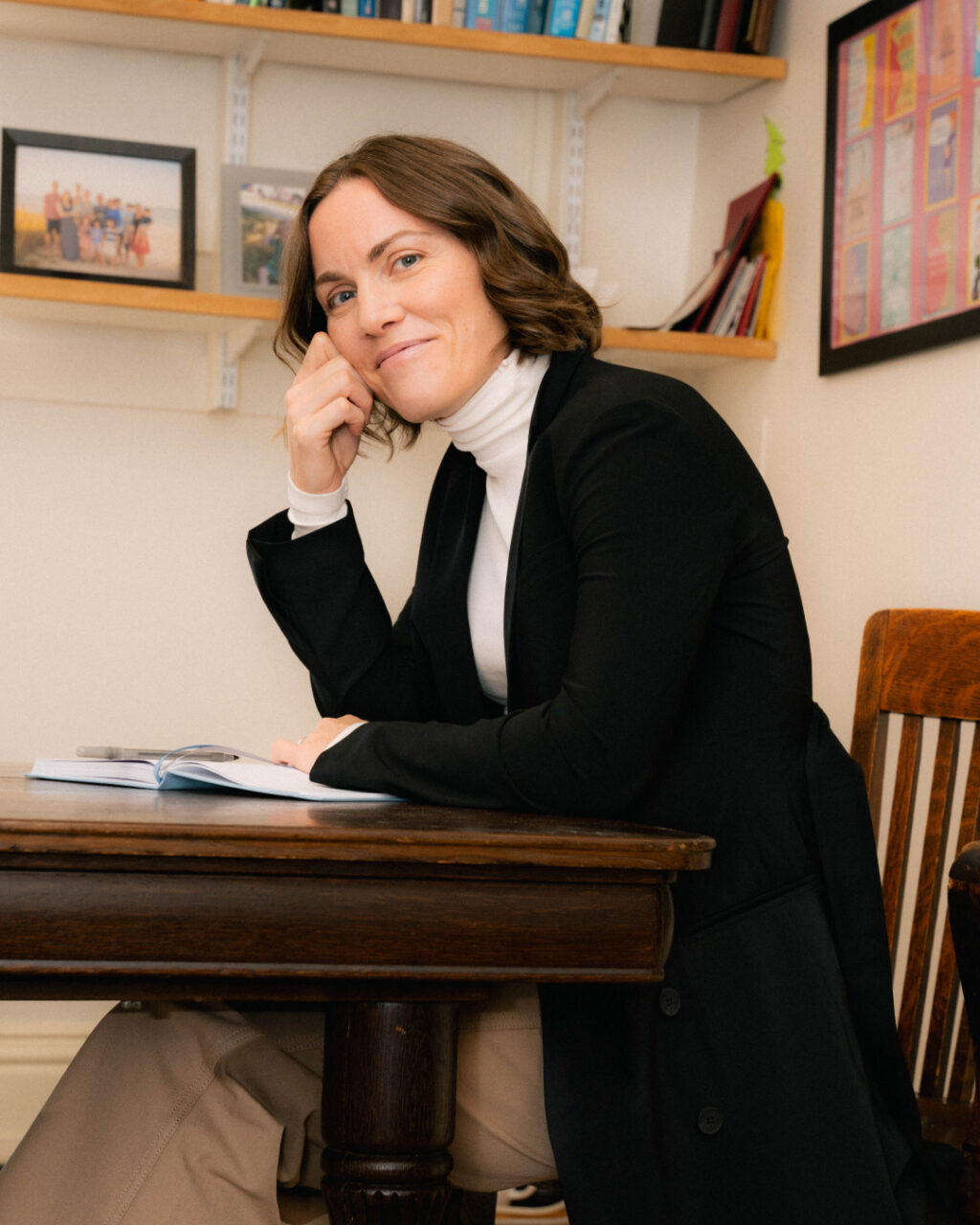 How Author and Economist Emily Oster Uses Clothing to Project Authority