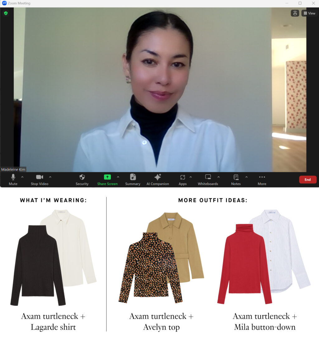 How to Dress for a Zoom Interview: Three Outfit Formulas for Any Industry